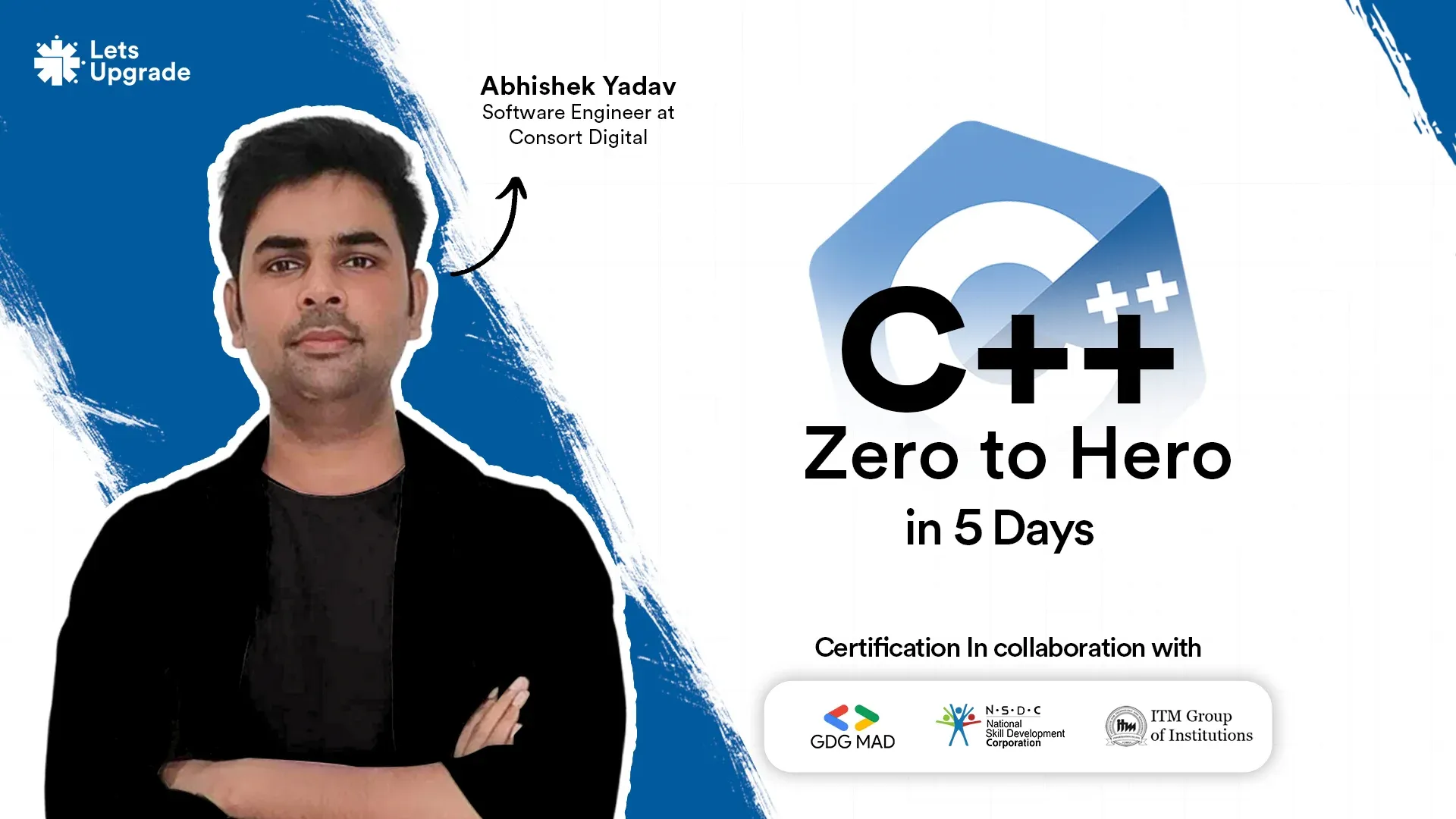 Free C++ Zero to Hero in 5 Days - LetsUpgrade 2024