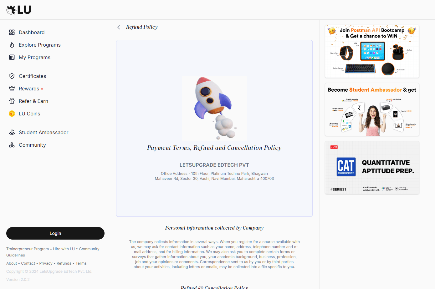 LetsUpgrade Refund Policy - Understanding Your Options | LetsUpgrade